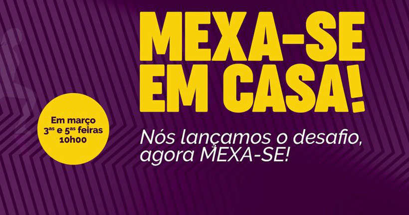 “Mexa-se em Casa”: em março há aulas online para toda a família ...